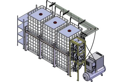 LubeStore Lubricant Container Modules | A-FLO Equipment Australia