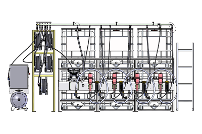 LubeStore Lubricant Container Modules | A-FLO Equipment Australia
