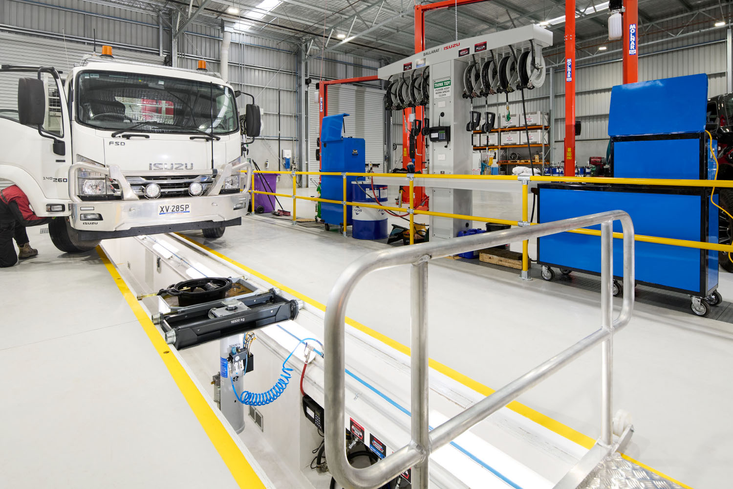 Service Pit Installation | Heavy Vehicle Service Pits