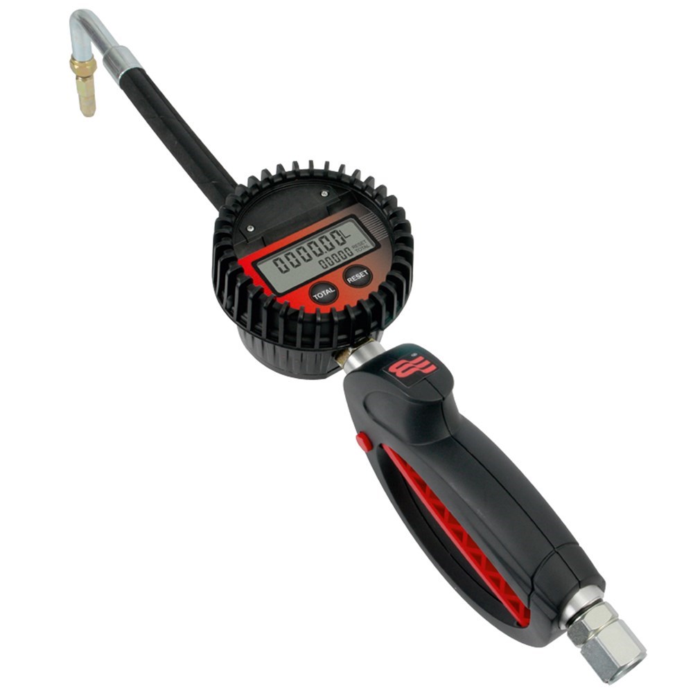 ULTRAFLO Digital Metered Oil Gun, Flexible Outlet - A-FLO Equipment