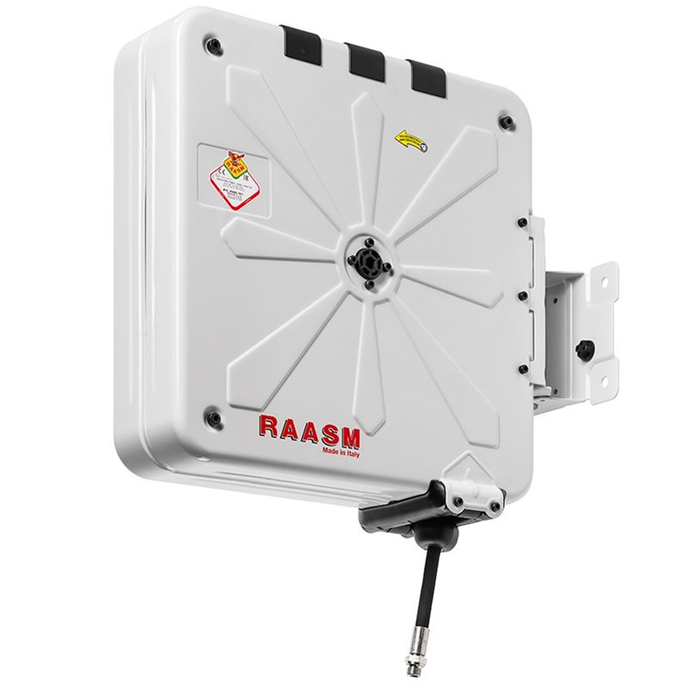 RAASM 440 Series Grease Reel 12m x 1/4" ID Hose - A-FLO Equipment